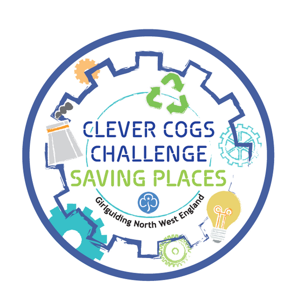 Clever Cogs Challenge Saving Places Woven Badge – Girlguiding North ...