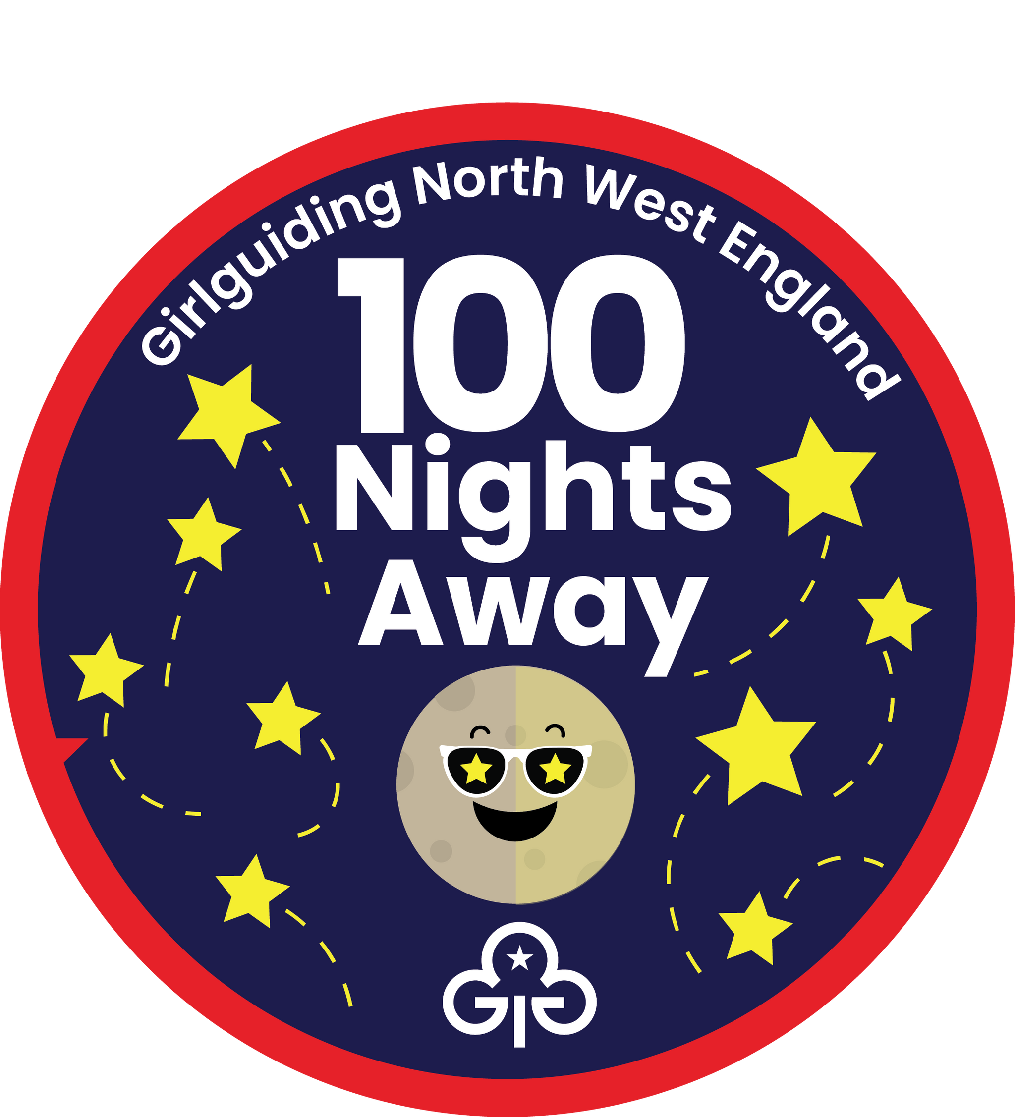 Nights Away Woven Badges – Girlguiding North West England Shop